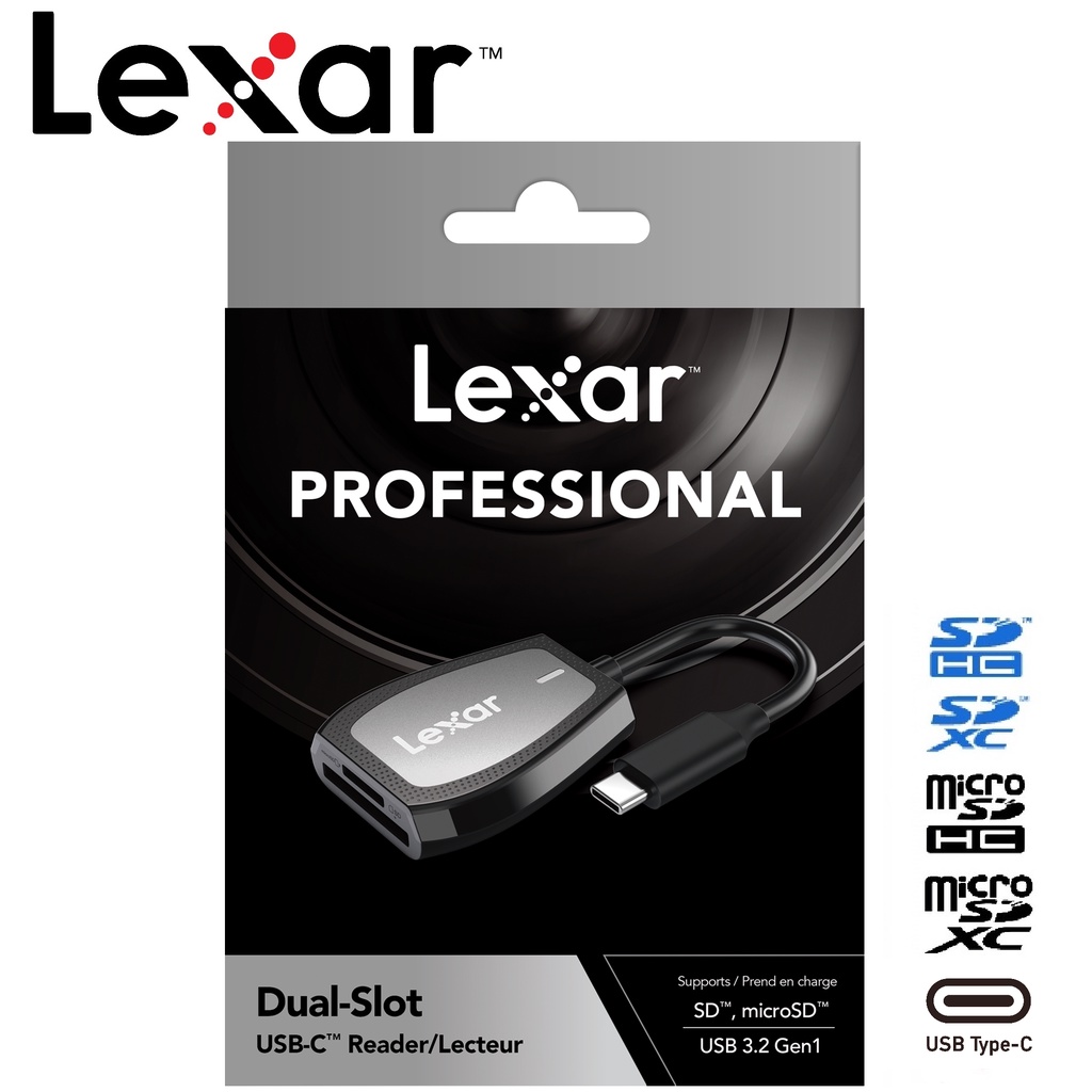 Lexar Professional USB-C Dual-Slot Reader | Shopee Thailand