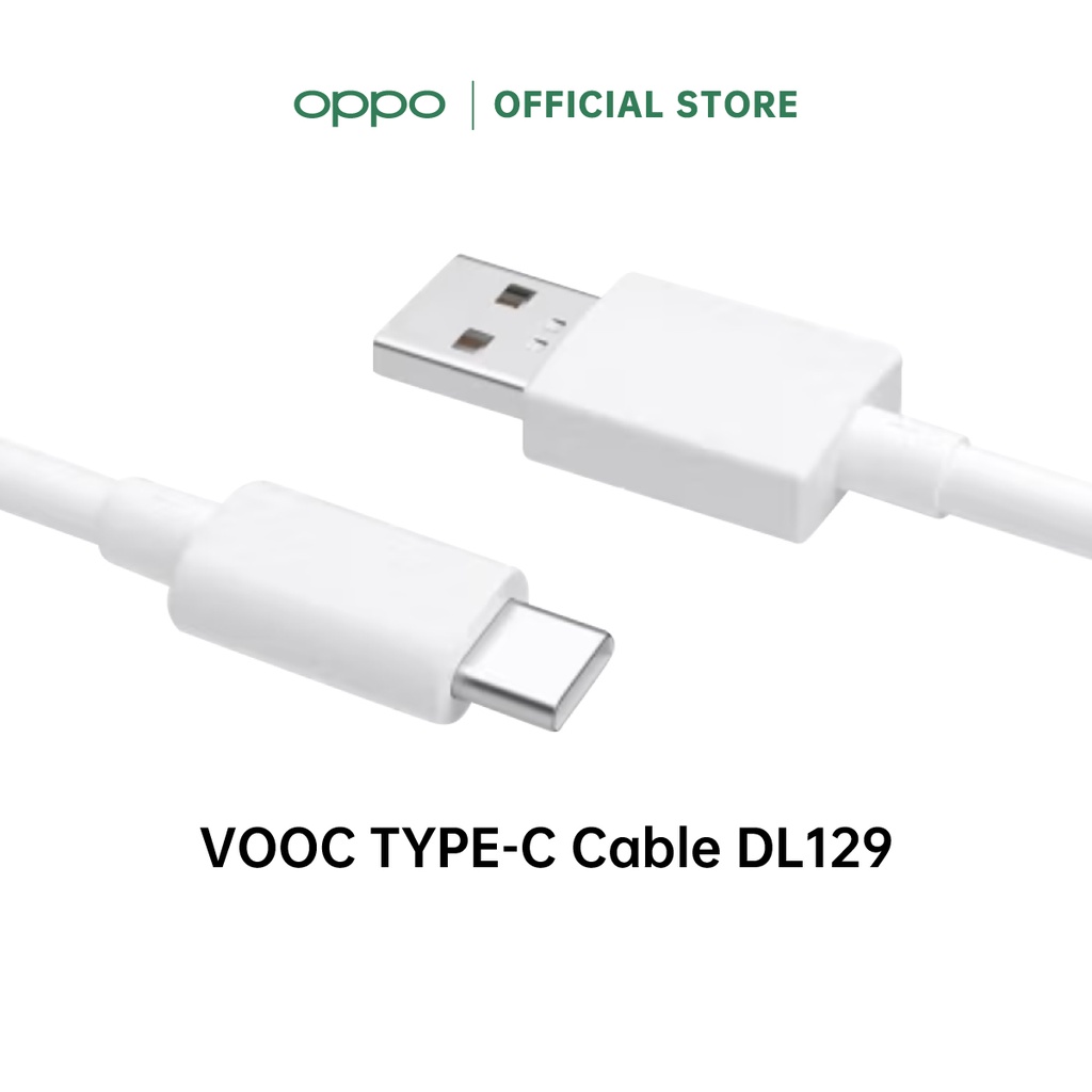 OPPO สายชาร์จ DL129 Type-C VOOC USB C1.0m - oppo_official_store - ThaiPick
