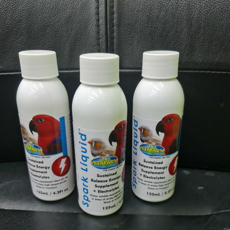spark Liquid สาร Electrolyte สำหรับสัตว์เลี้ยง 125 ml - paradisebird ...