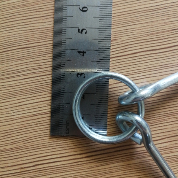 2PCS Awning Tent Poles Rings with 2 Pins for Outdoor Camping Hiking ...