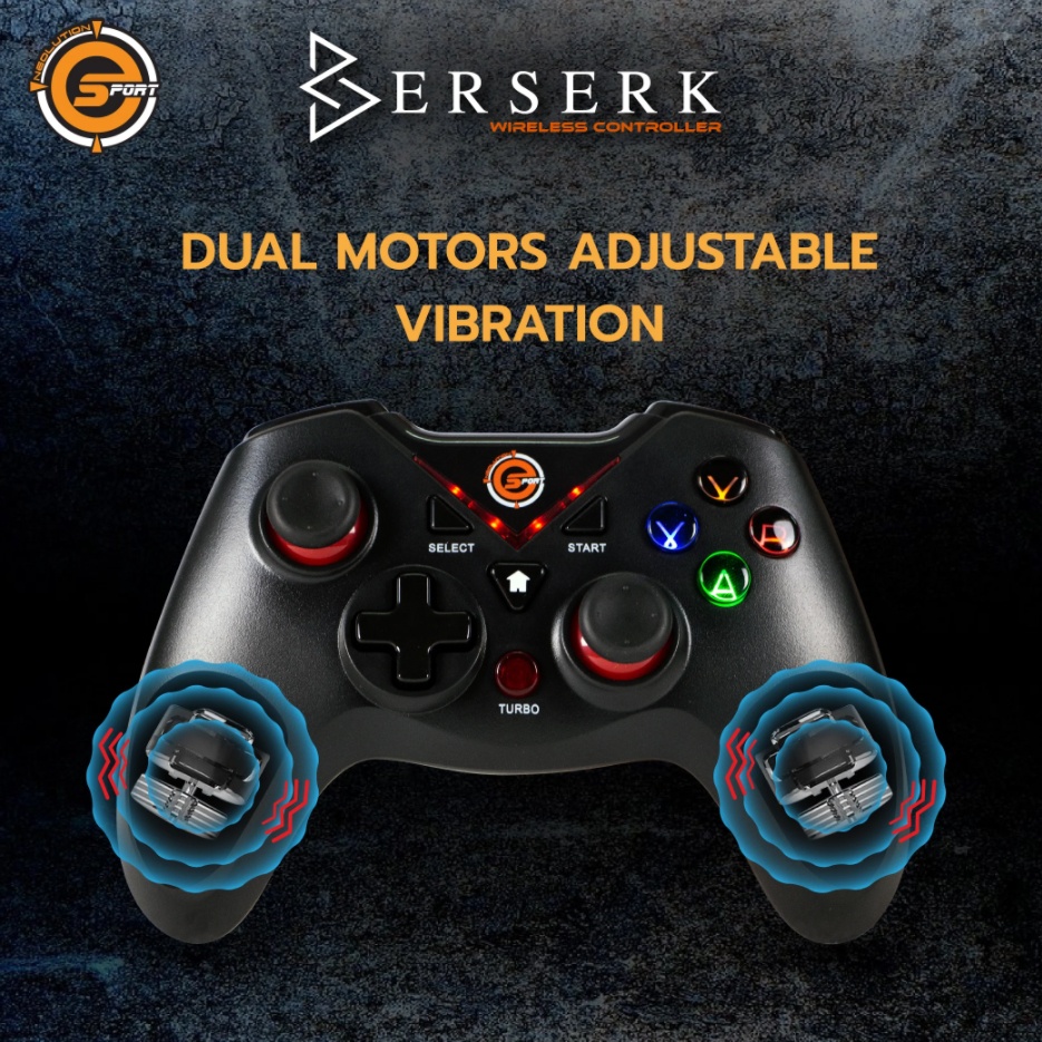 Joy Neolution E-Sport จอยเกมส์ BERSERK Joystick จอยไร้สาย Wireless ...