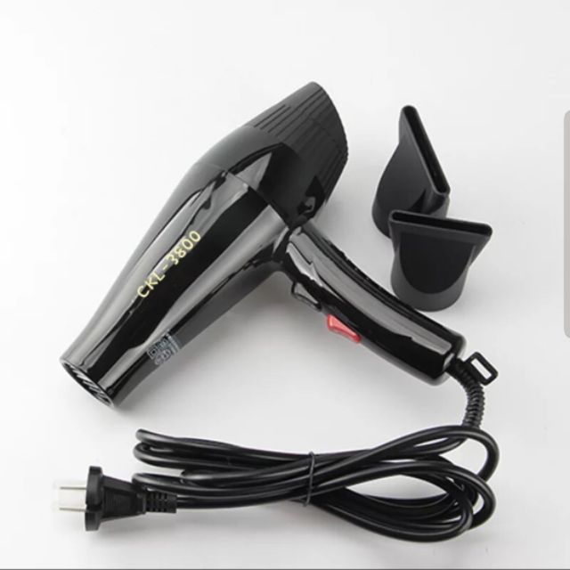 ไดร์เป่าผม รุ่นckl-3800 แรงลม 2000W ผมแห้งไว Hair dryer | Shopee Thailand