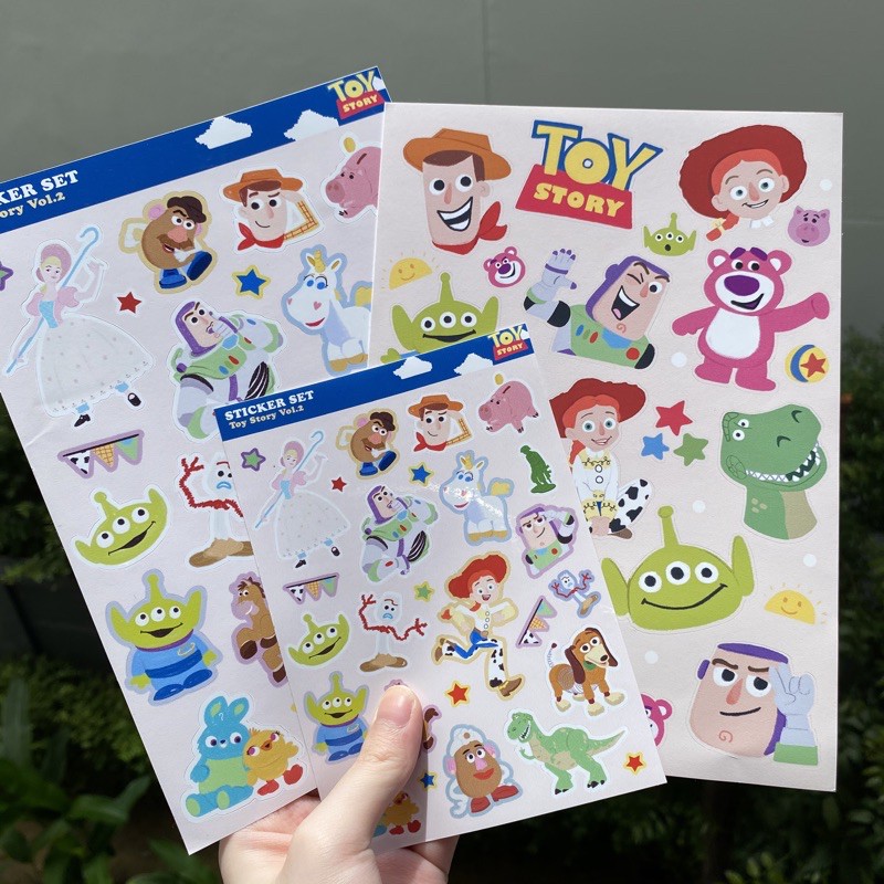 TOY STORY STICKER VOL.1 A5 - kiddyland.sticker - ThaiPick