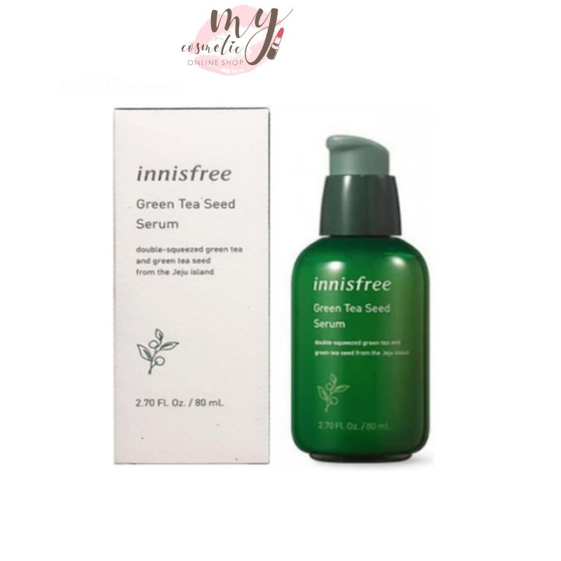 แท้ / พร้อมส่ง????) Innisfree Green tea seed serum [2019 New Packaging ...