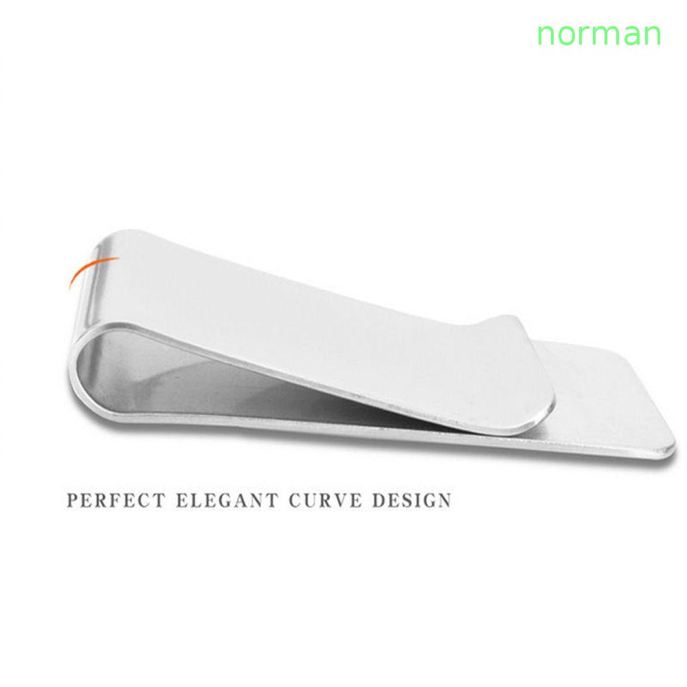 NORMAN High Quality Cash Clamp Convenient Wallet Money Clip Slim Pocket ...