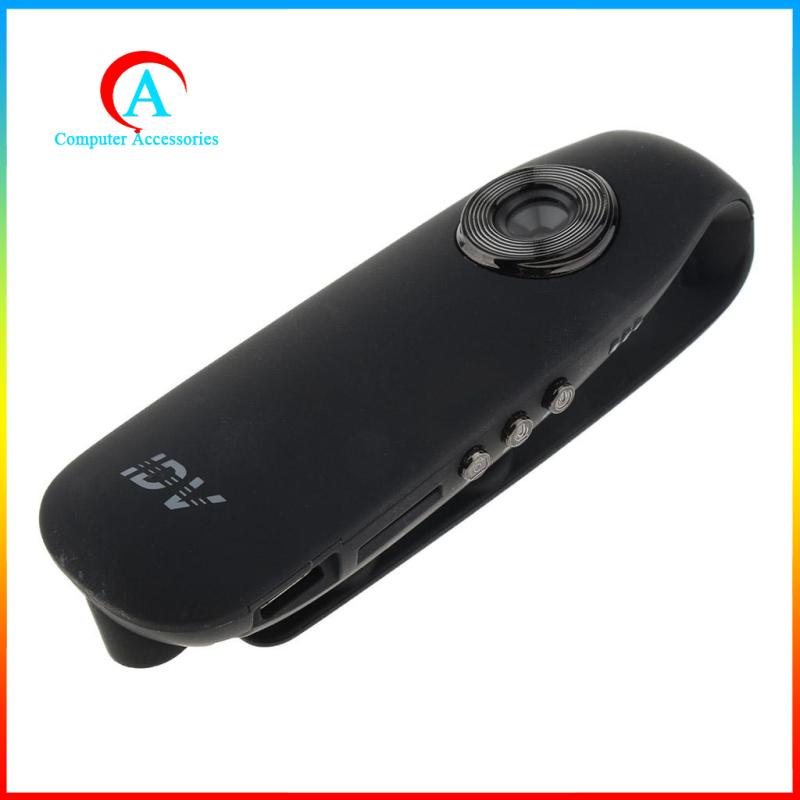 IDV 007 Mini DV Cam Wearable Camera Body Full HD 1080P Camcorder Black ...