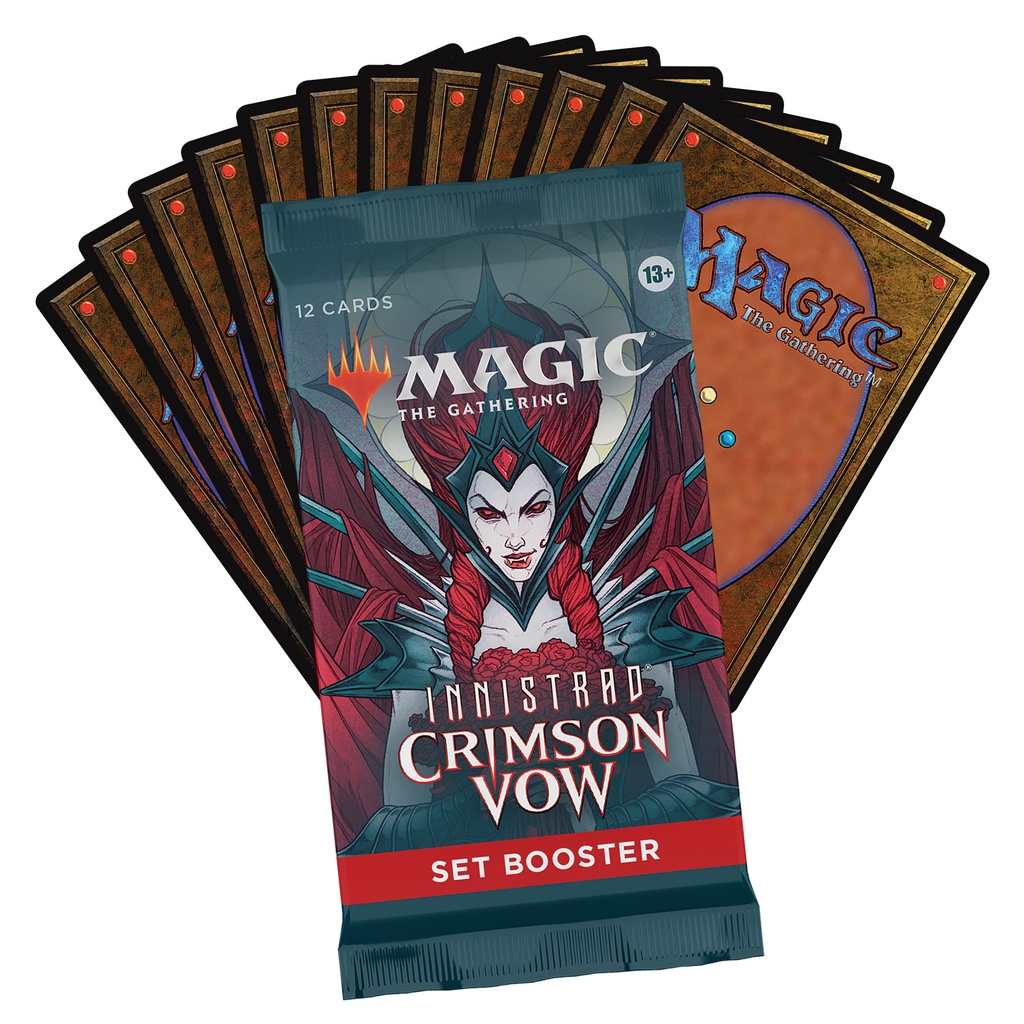 Magic the Gathering (MTG) Innistrad Crimson Vow Set Booster Box (30 ...