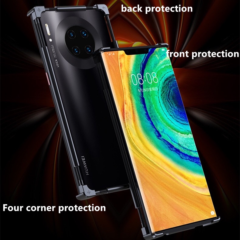 Huawei P30 P40 P50 Mate 20x 30 30e 40 40e Nova 9 8 7 Pro 4g 5gเปลือก โลหะ เปลือก กรอบ โทรศัพท์ ...