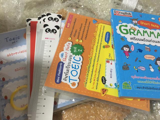 MISBOOK Mini Flashcards Short Note ศัพท์เตรียมสอบ TOEIC ชุดที่ 2 ...