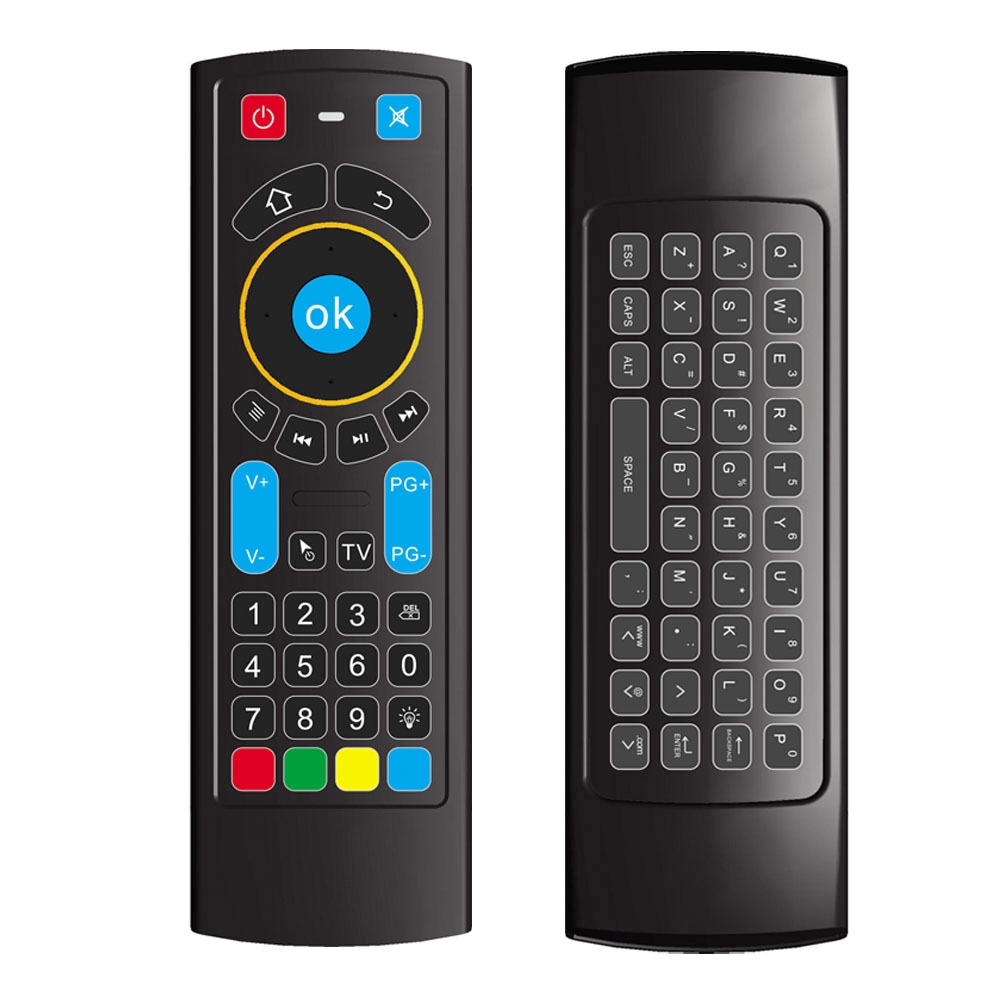 {ถูกที่สุด} For Amazon Fire Stick Wireless Remote Control with Keyboard ...