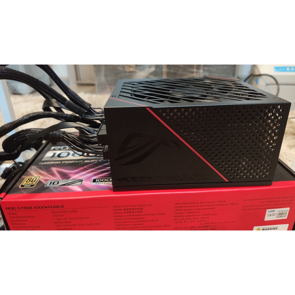 PSU (80 Gold) 1000w. ASUS ROG STRIX 1000G - tmled - ThaiPick