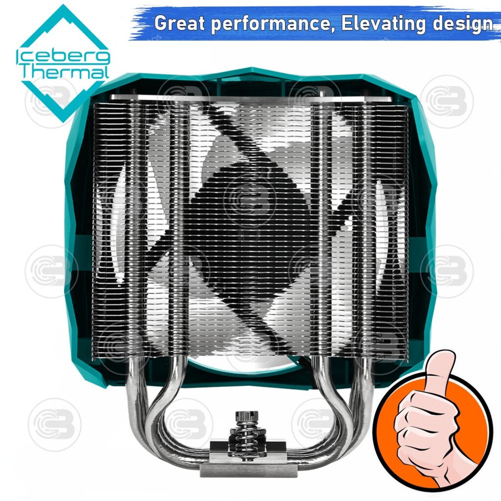 CoolBlasterThai] Heat Sink Iceberg Thermal IceSLEET X6 Multi Compatible ...