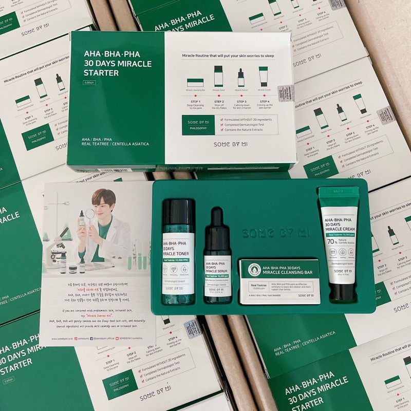 SOME BY MI AHA-BHA-PHA 30 Days Miracle Starter Kit Set ???? somebymi ...