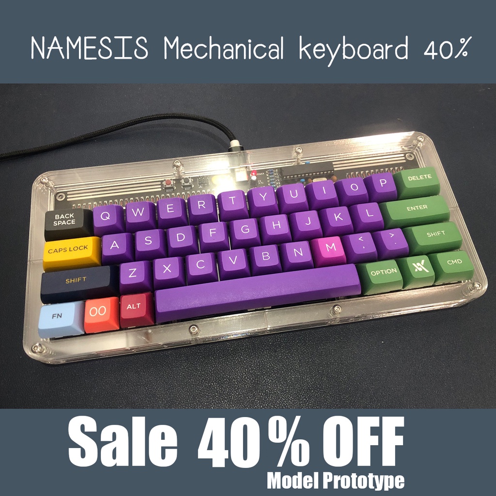 NAMESIS Mechanical keyboard 40 - namesis_th - ThaiPick