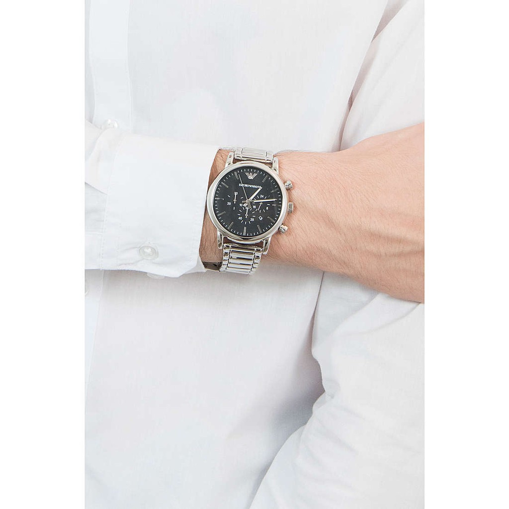 Fashion ☜☫[NEW] Emporio Armani Mens Silver Stainless Steel Bracelet ...