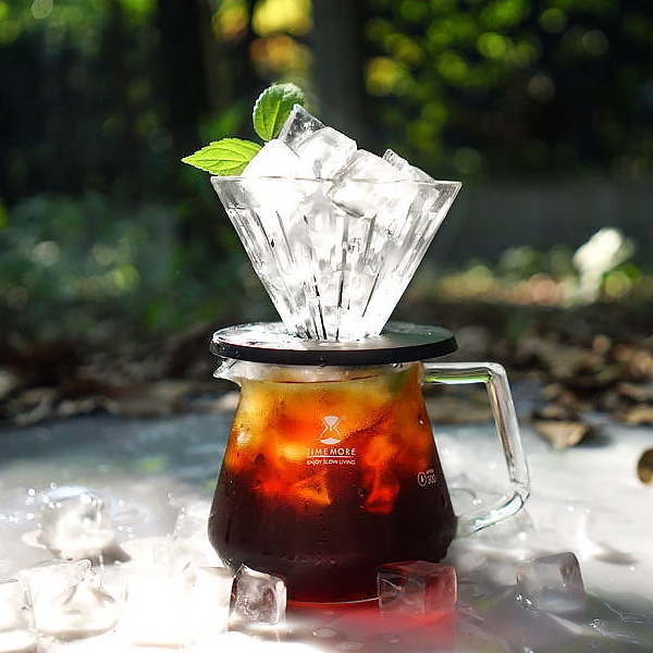 Timemore Glass Dripper - 02 (Black Anodized Alu. Base) - thehomebarista ...