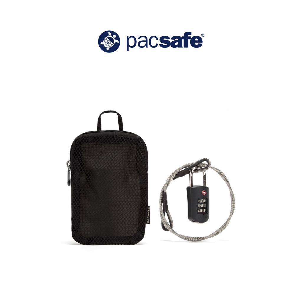 Pacsafe PROSAFE 1000 COMBINATION LOCK WITH STEEL CABLE ANTI-THEFT กุญแจ ...