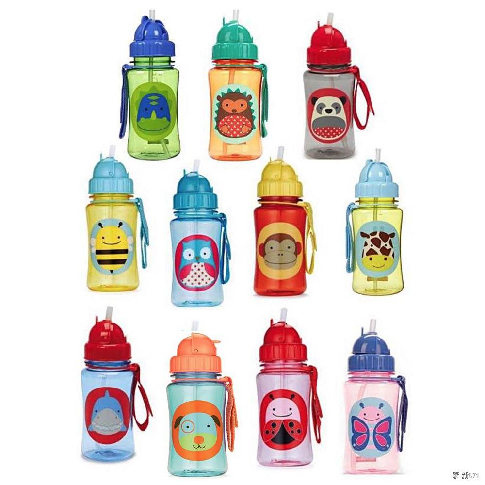[ใช้โค้ดรับเงินคืน 10%] Skip Hop กระติกน้ำพร้อมหลอดดูด Zoo Straw Bottle ...