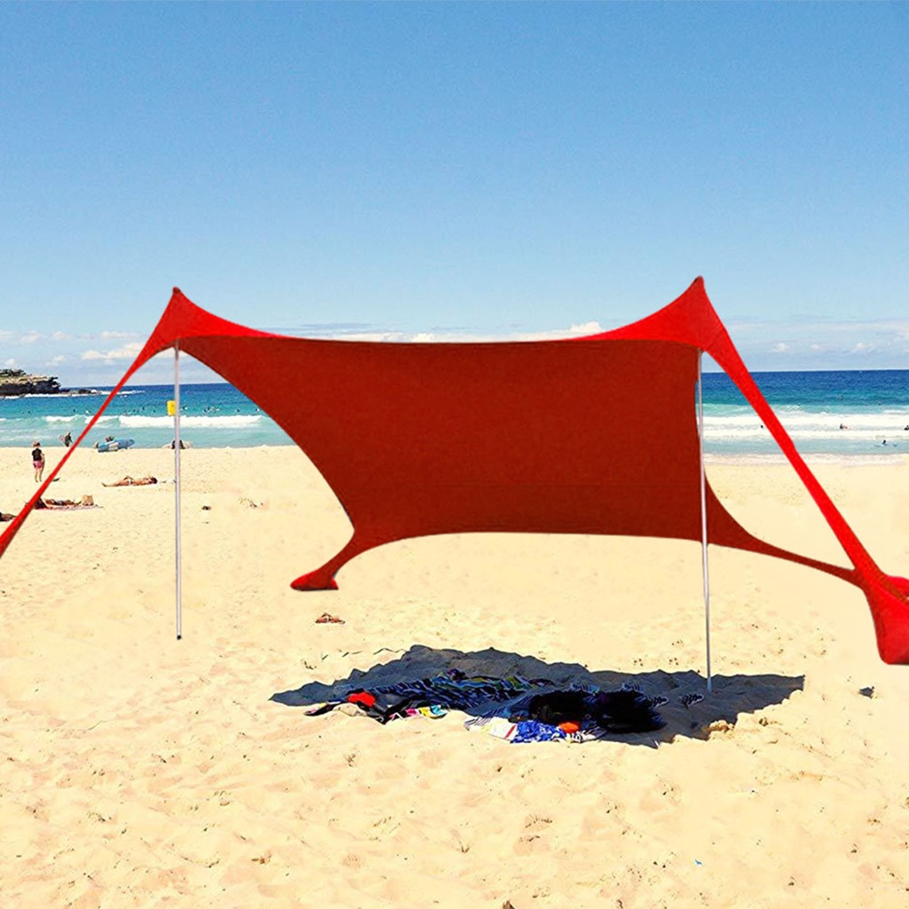 Portable Shades Beach Tent Large With Carrying Bag Windproof Design Sun ...