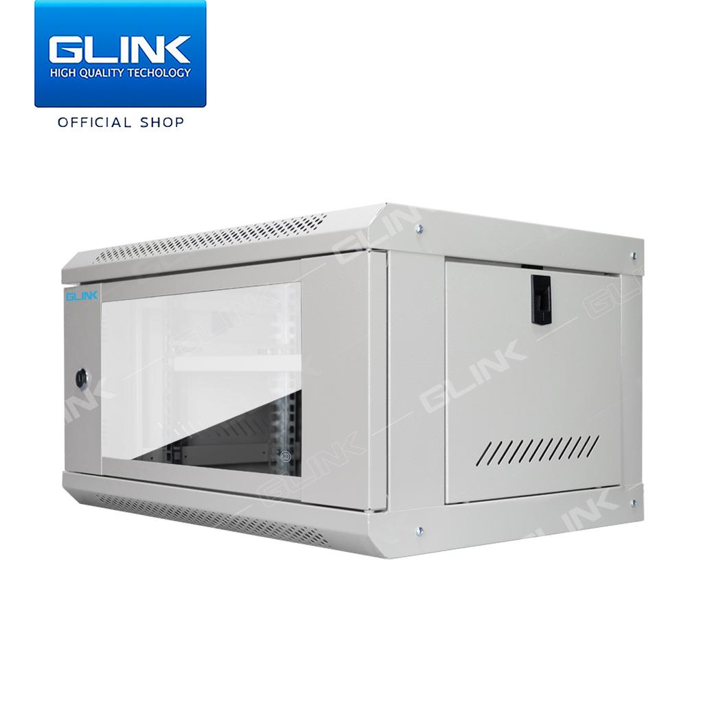 Glink Network Cabinet ตู้ Rack 6U NC6U 40CMขนาด53x40x30 CM (ลึก 40cm) สำหรับกล้องวงจรปิด ฮับ ...