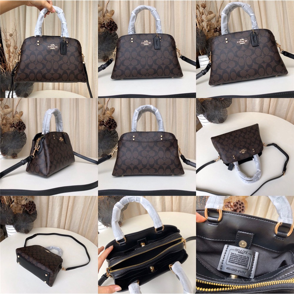 Bags Coach 91146 91384 91494 Mini Lillie Carryall in Leather Colorblock ...