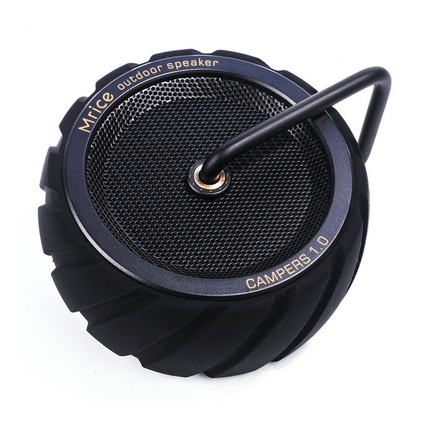 Mrice Campers 1.0 ลำโพงพกพา รองรับ Bluetooth (สีดำ ...