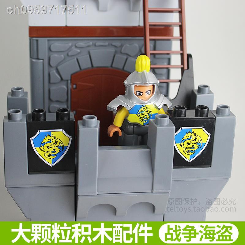 Hongyuan Sheng แคริบเบียนโจรสลัดปราสาทปราสาทสงครามตุ๊กตาซีรีส์อุปกรณ์ ...