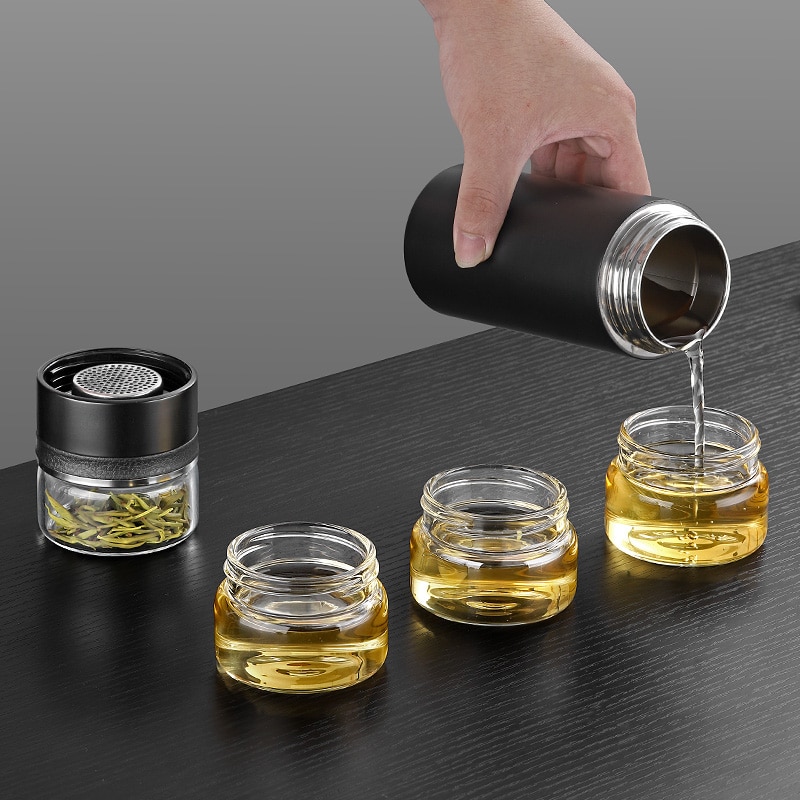 Please COD GUANG YI Thermos Bottle Tea Filter With Tea Separation ...