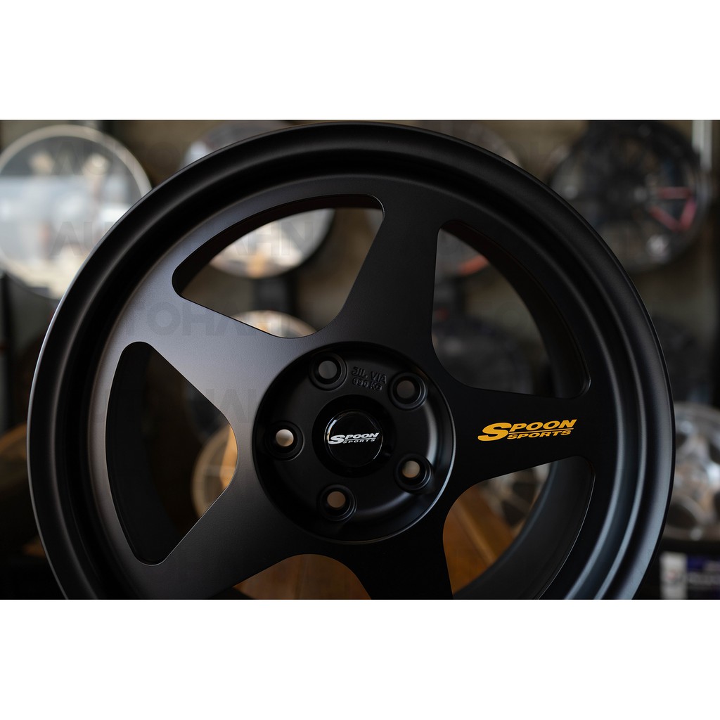 ล้อ NK performance ขอบ 17 รีดเบา Flow Forming ลาย Spoon 388 พร้อมฝา ...