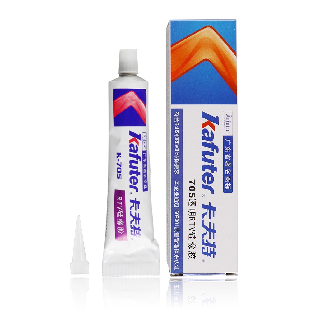 2Pcs Kafuter K-705 RTV Silicone Rubber Electronic Glue Sealant ...