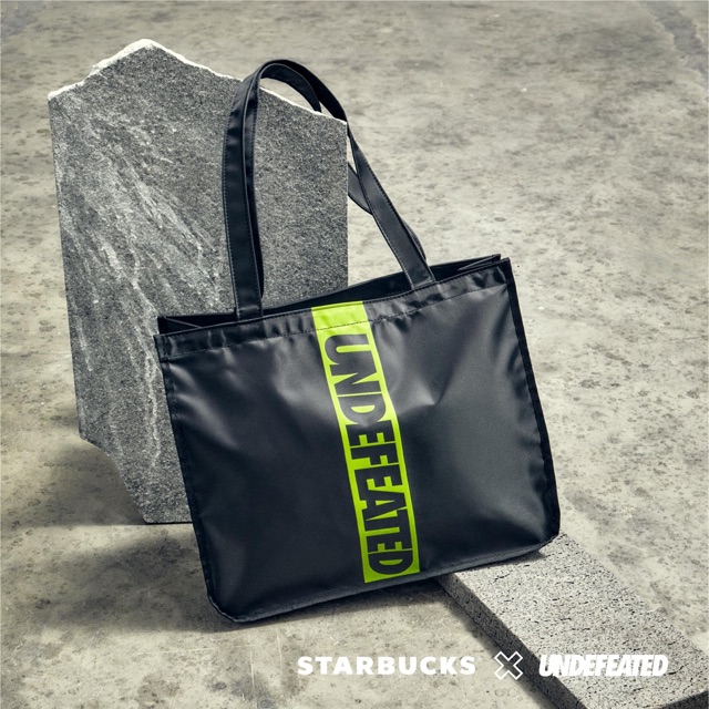 กระเป๋า Starbucks x UNDEFEATED tote bag | Shopee Thailand