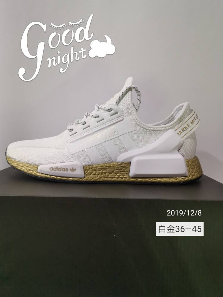 ร้านอย่างเป็นทางการ Adidas NMD_R1 V2 Boost RUNNER รองเท้าผ้าใบ ผู้ชาย ...