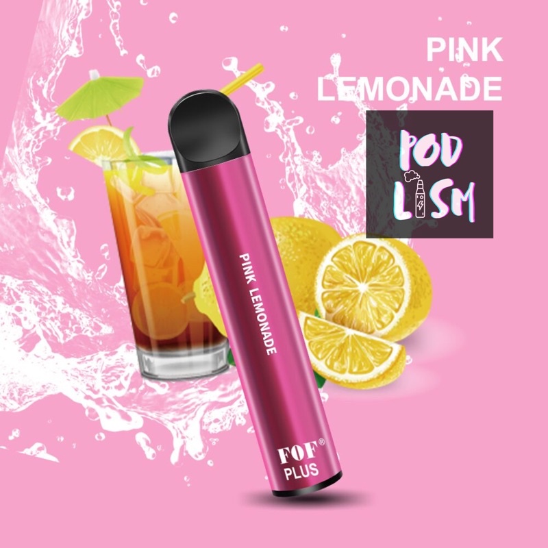 FOF Plus 600Puff - ชามะนาว (ของแท้ 100) - peachy.shop168 - ThaiPick