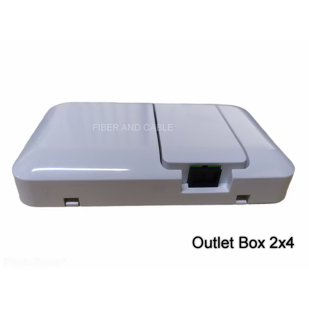 Fiber Outlet Box,2x4 | Shopee Thailand
