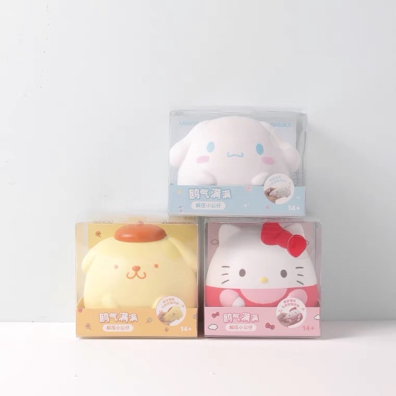 พร้อมส่ง Sanrio Characters x Miniso Squishy สกุชชี่ Kuromi Cinnamon ...