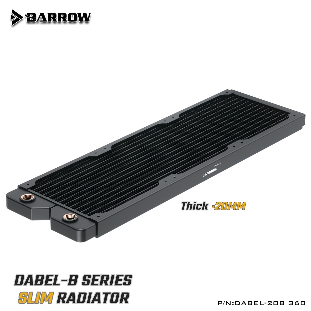 BARROWCH Dabel-20b 240 radiator with display screen PMMA edition black ...