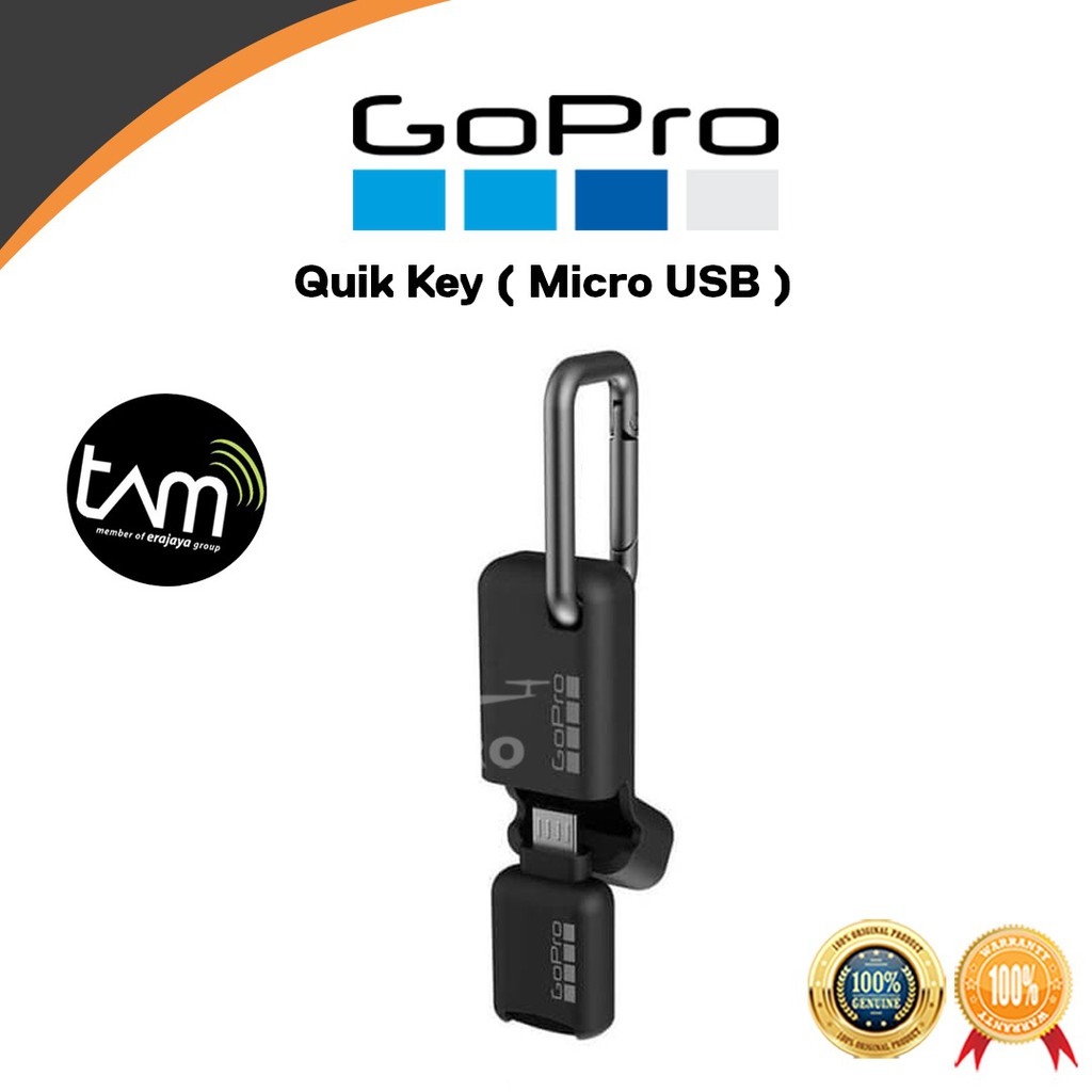 กล้อง Gopro แบบด่วน (Micro USB) - แทมดั้งเดิม - djipro.th - ThaiPick