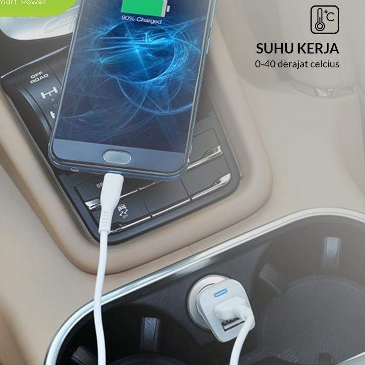 ที่ชาร์จในรถยนต์ Casan Car Plugs ROBOT RT-C06 2USB Fast Charger 2.4A ...