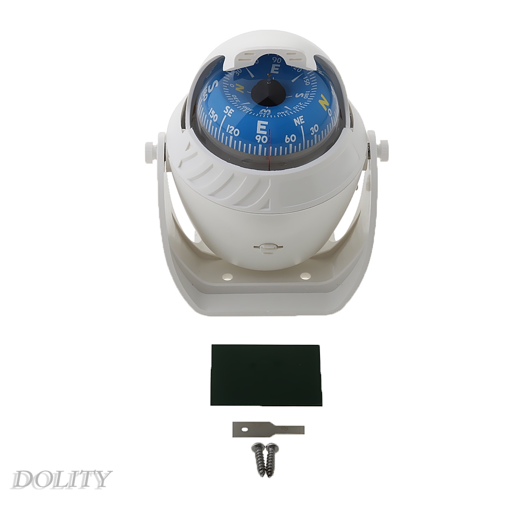 [BAOBLAZE1] Pivoting Sea Marine Compass with Mount for Boat Caravan Car ...