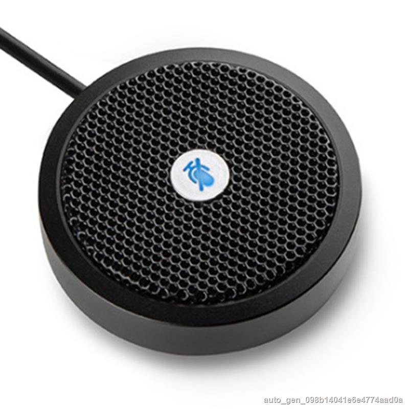 USB Conference Microphone Omnidirectional One Key Mute Plug And Play ...