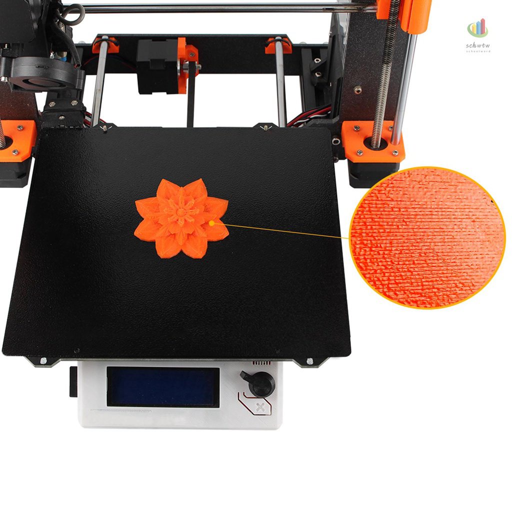 S PRUSA i3 mk52 Black PEI Coated Powder Steel High Temperature Ax8u ...