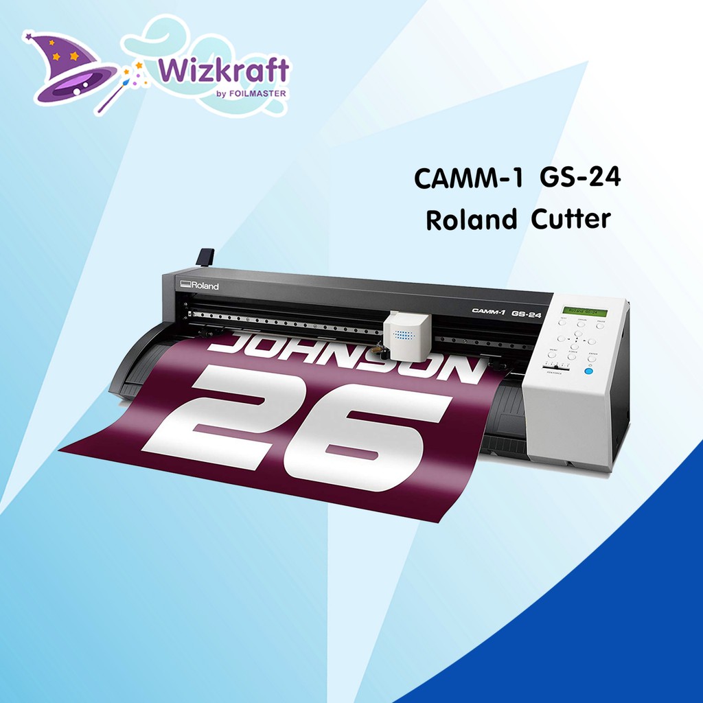เครื่องตัดเดสก์ท็อปสติกเกอร์ Roland Cutting Machine GS2-24 CAMM-1 ...