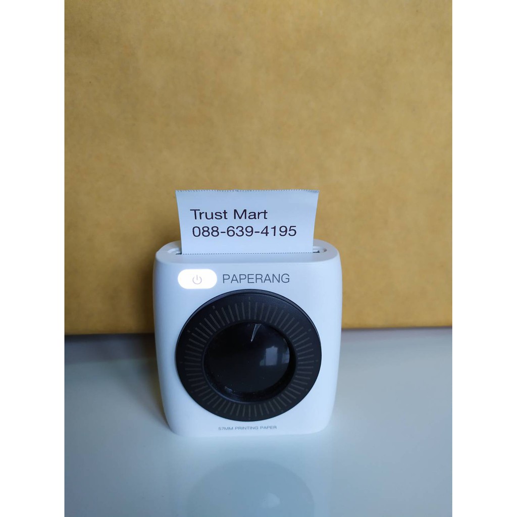 ☍♚สติกเกอร์ Peripage Paperang 57*30 มม. 1 ม้วน ปริ้นลื่น ติดแน่น กันน้ำ ...