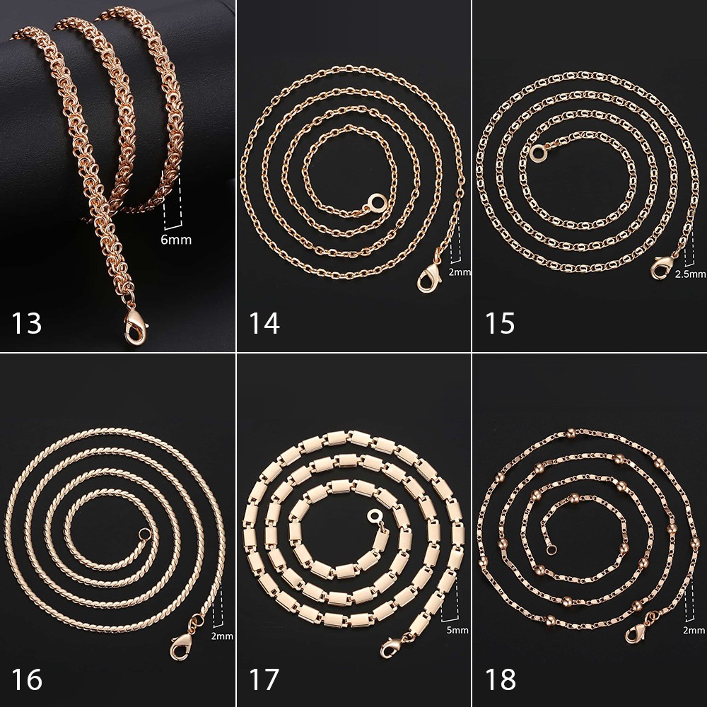Vintage Necklace For Women Men 585 Rose Gold Venitian Curb Snail ...