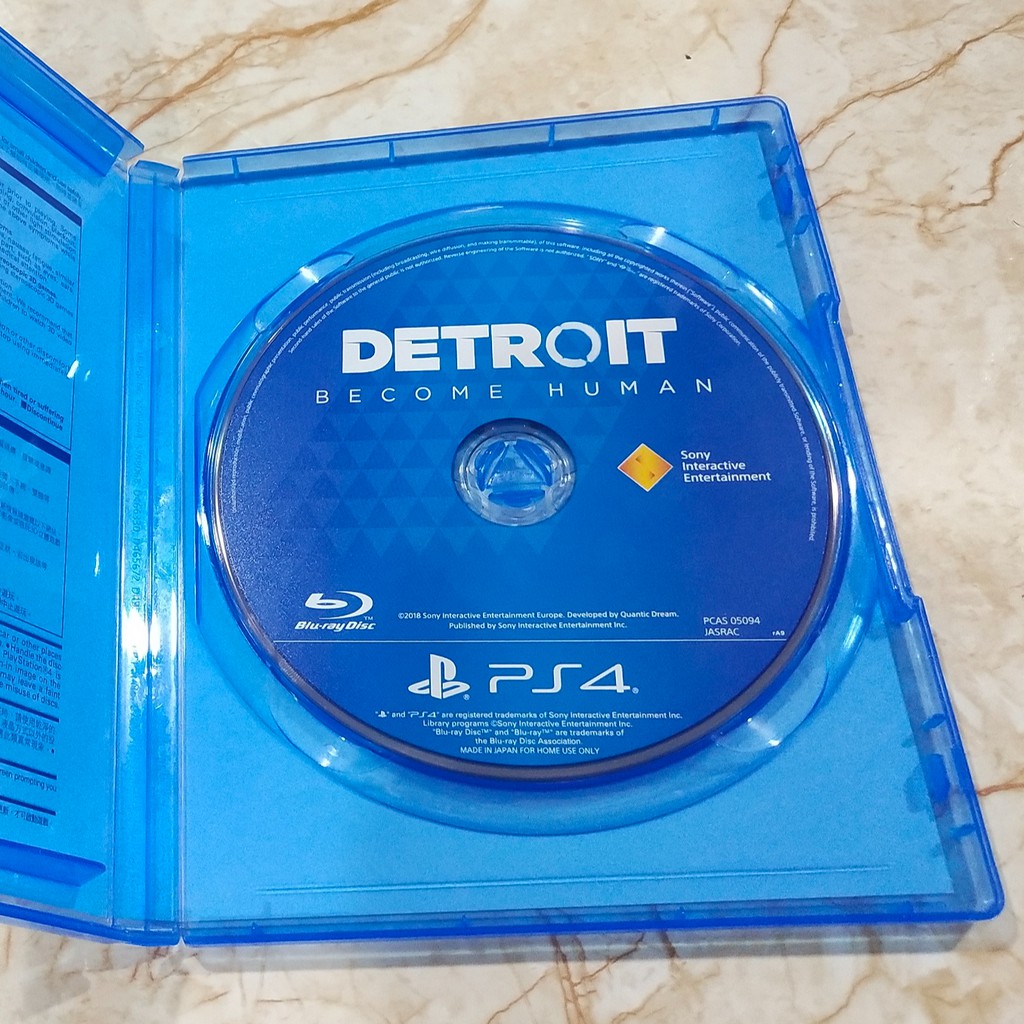 มือ2 แผ่นเกม Detroit Become Human สภาพดี (Zone All) - Playstation 4 ...