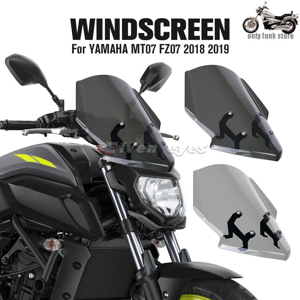 MT07 MT-07 18-19 years Yamaha modified diversion cover front windshield ...