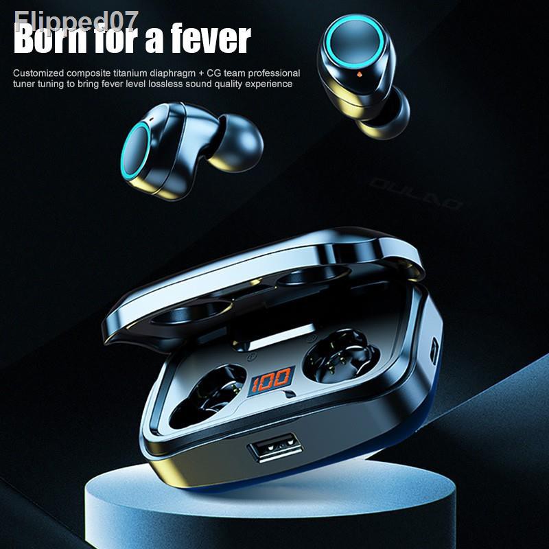 ส่วนลด 50%???? TWS หูฟังบลูทูธ Wireless bluetooth 5.0 Earphone headset ...