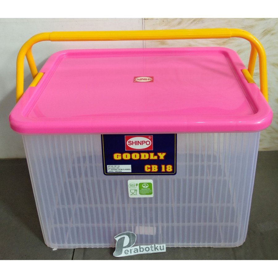 Shinpo Cb 18 กล่องภาชนะบรรจุอเนกประสงค์ - perabotku.th - ThaiPick