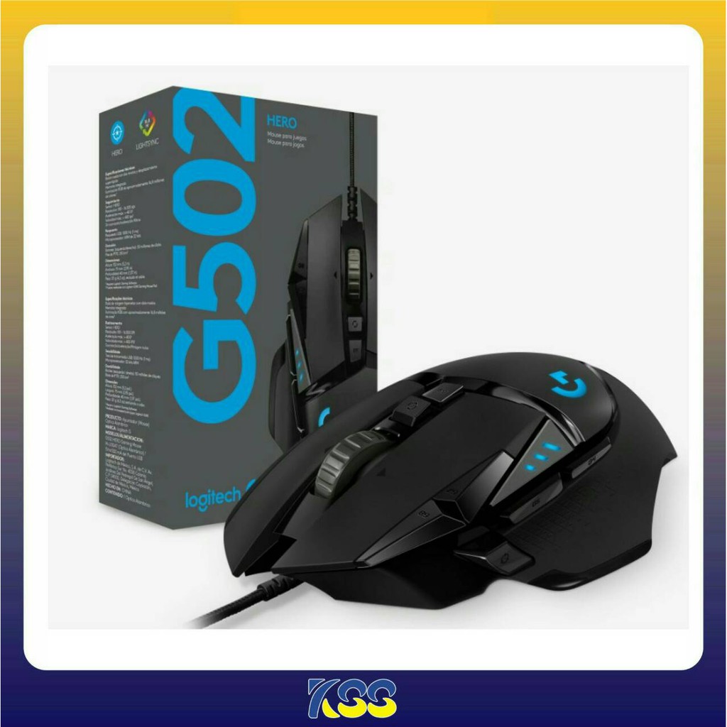 Logitech G502 Proteus Spectrum RGB Tunable Gaming Mouse - สีดำ | Shopee ...