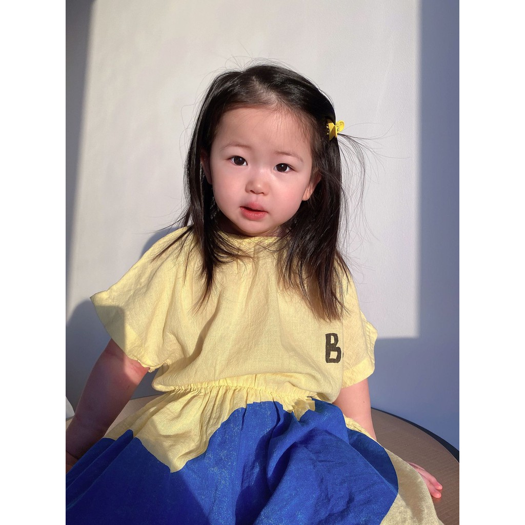 Kids Girls Dress Bobo 2021 Summer Cute Cartoon Printed Short-sleeved ...